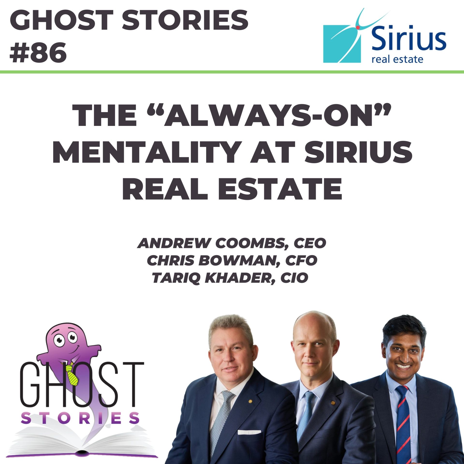 Ghost Stories #86: The “always-on” mentality at Sirius Real Estate - Ghost Mail